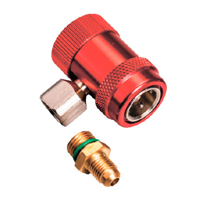 HS-MH-S, Hongsen, муфта быстросъемная R134a высокое давление (красная) для автомобильного ...
